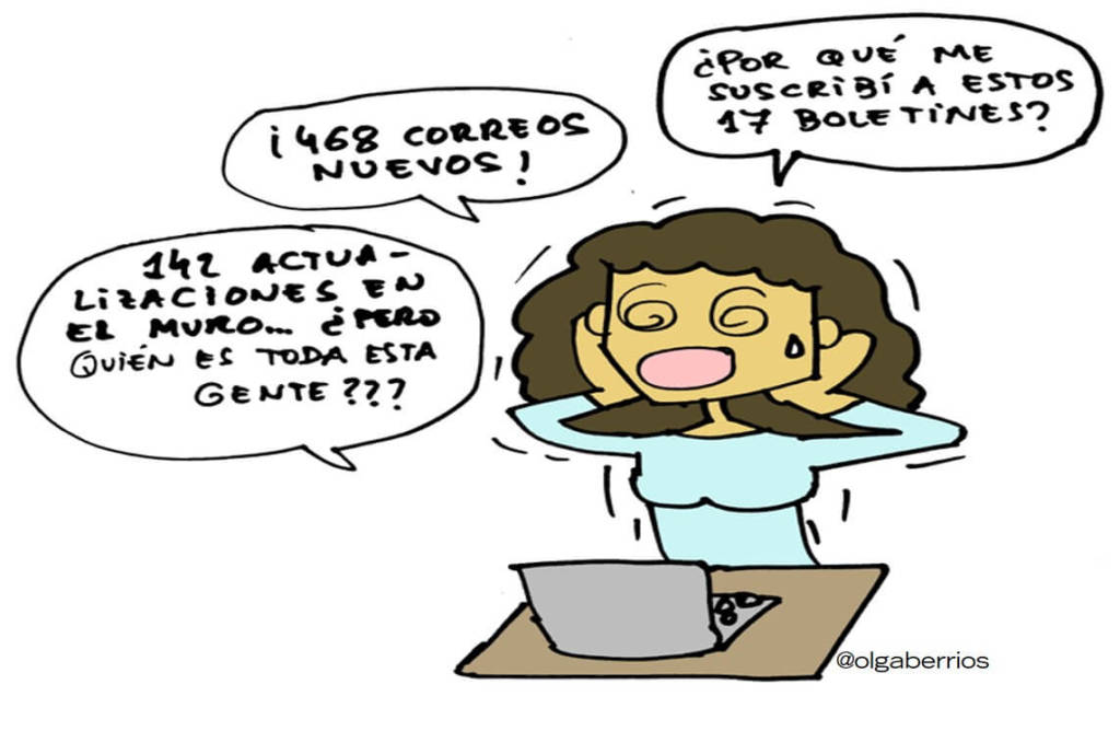 Infoxicación digital: qué es y cómo puedes evitarla